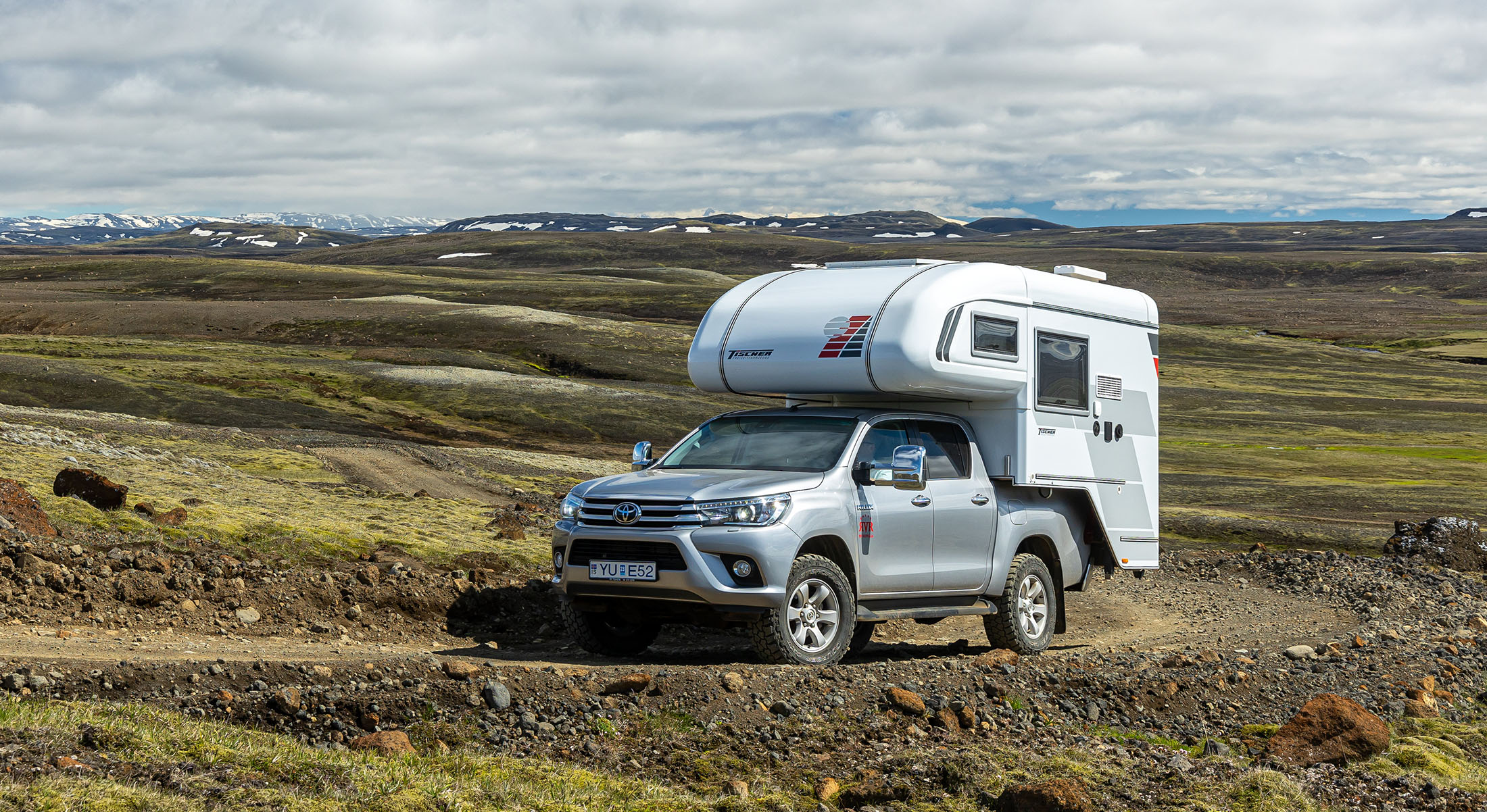 Tischer Trail 230 auf einer Reise durch Island : Tischer-Pickup