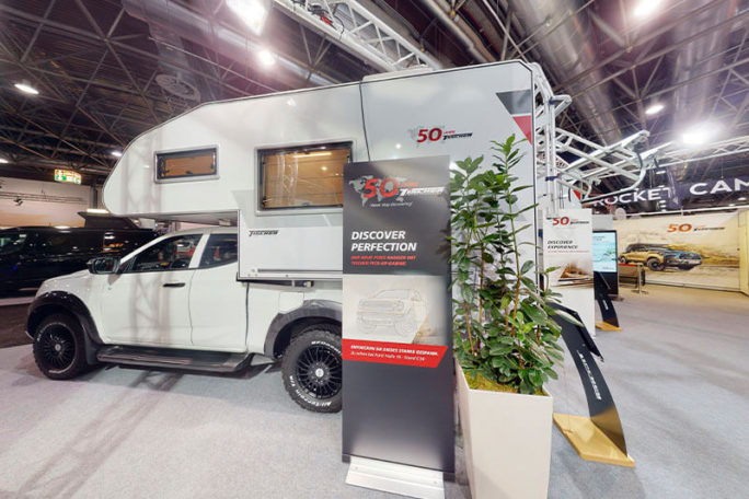 Absetzkabine Eineinhalb- & Doppelkabiner Trail/Box 240 : Tischer-Pickup